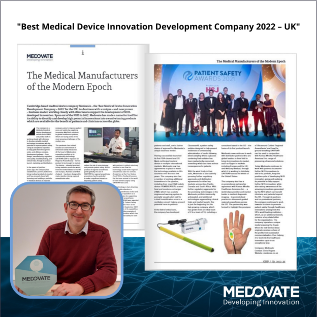 Medovate named ‘‘Best Medical Device Innovation Development Company ...