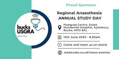 Medovate Sponsors Annual Regional Anaesthesia Study Day